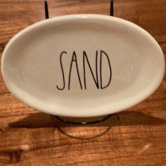 Rae Dunn | Kitchen | Rae Dunn M Stamped Sand Plate | Poshmark